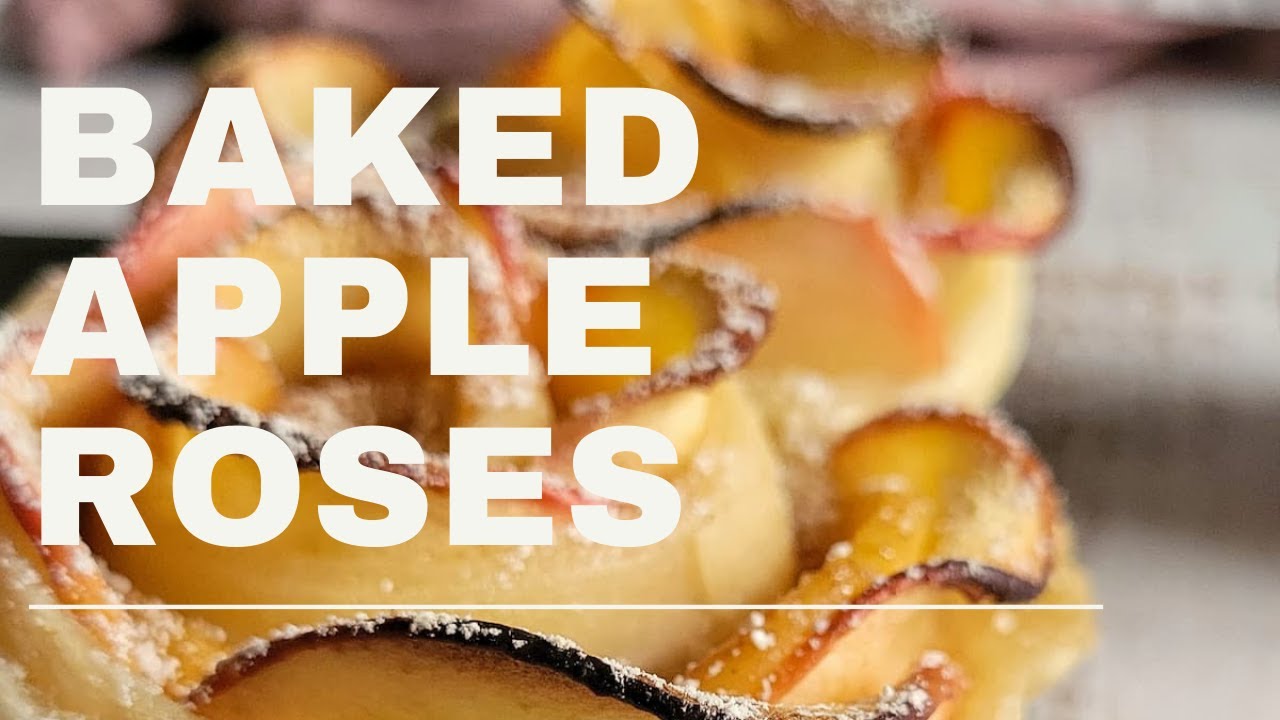 BAKED APPLE ROSES | PUFF PASTRY ROSES (RECIPE FOR APPLE DESSERT ...