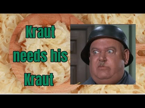 Outdoor cooking: Bratwurst and sauerkraut. German Redneck's chillout ...