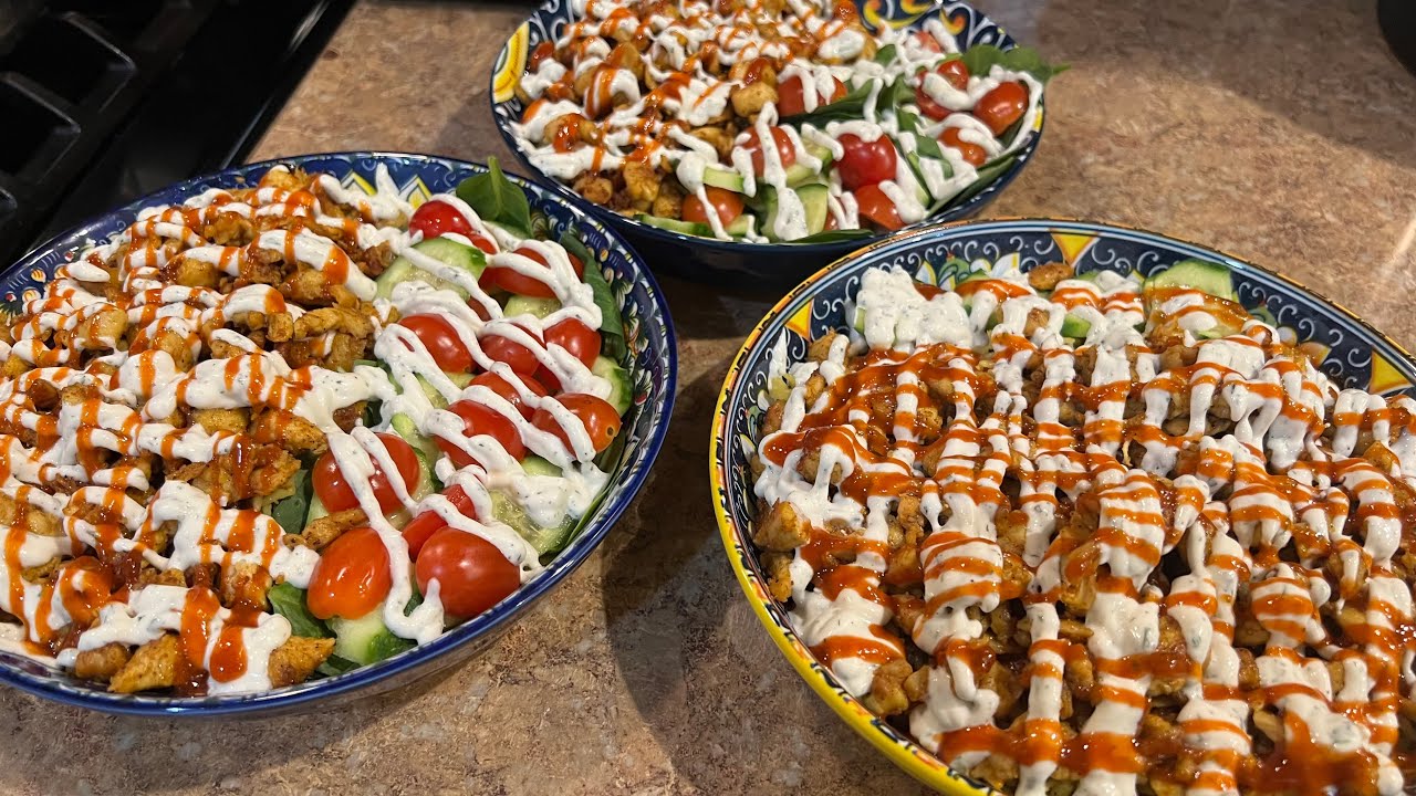 Halal Guys Chicken and Rice Recipe with White Sauce and Hot Sauce | NYC ...