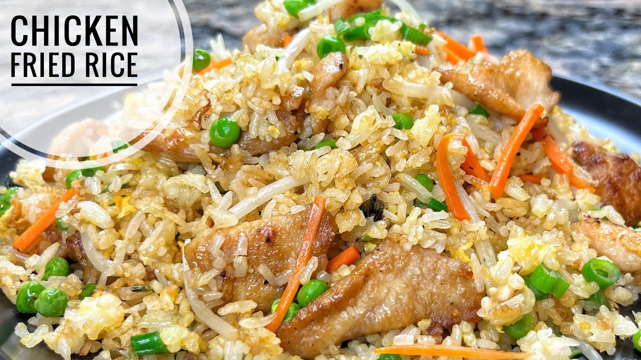 Chicken Fried Rice Recipe | How To Make Simple Fried Rice At Home ...