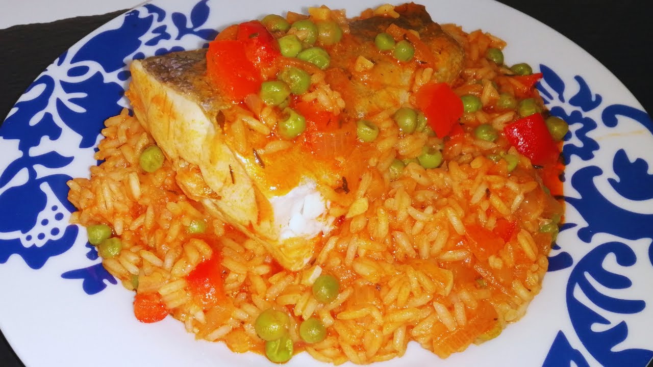 CLASSIC Mediterranean Fish and Rice | Healthy 30 Minute Recipe - Dining ...