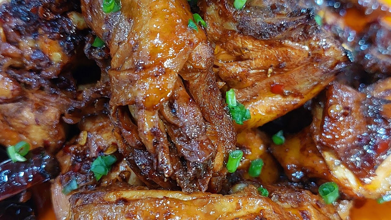 stir fry chicken with chilli oil/try this easy and delicious recipe ...