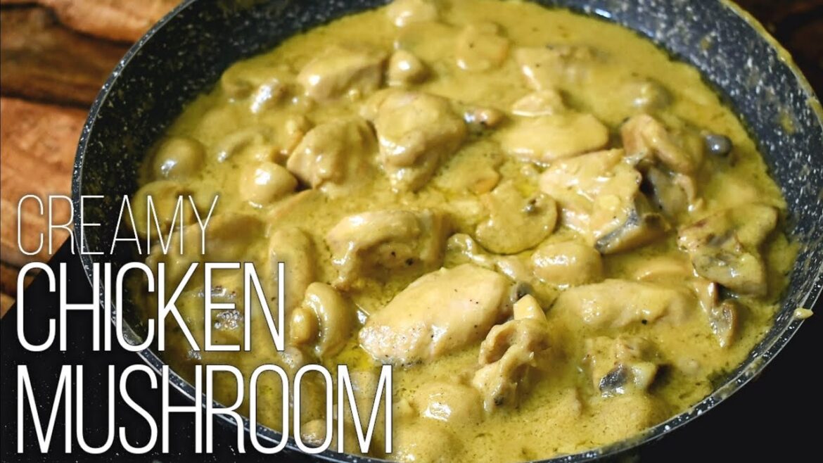CREAMY CHICKEN MUSHROOM [Eng Sub] | Chicken Recipe - Dining and Cooking