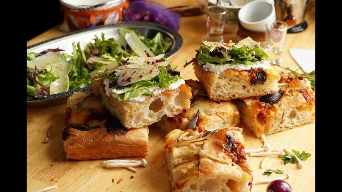 MEK Lunch Focaccia - Dining and Cooking