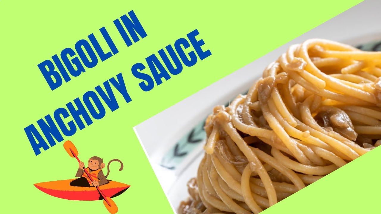 BIGOLI IN ANCHOVY SAUCE, AN EXQUISITE FIRST COURSE OF FISH OF VENETIAN ...