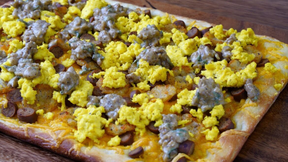 INSANE Vegan Breakfast Pizza That Will Blow Your Mind! - Dining and Cooking