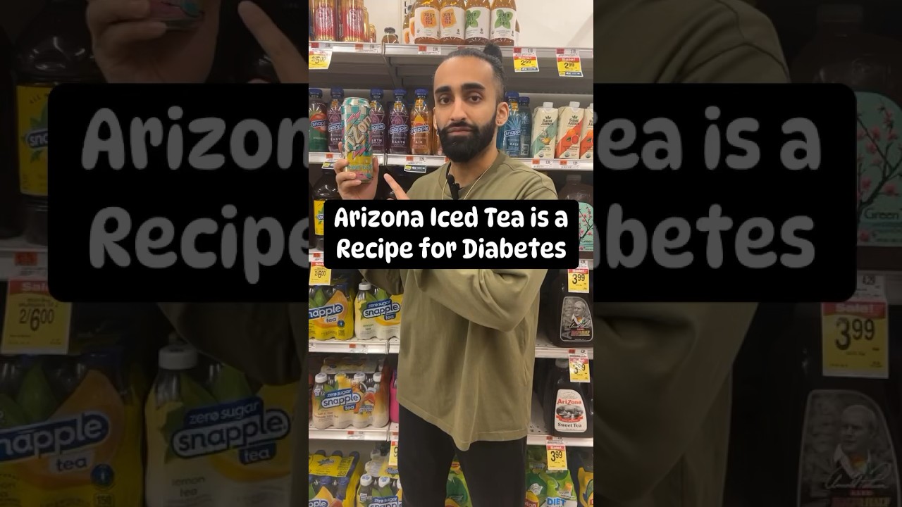 Arizona Iced Tea is a Recipe for Diabetes #icedtea #beverage #drinks ...