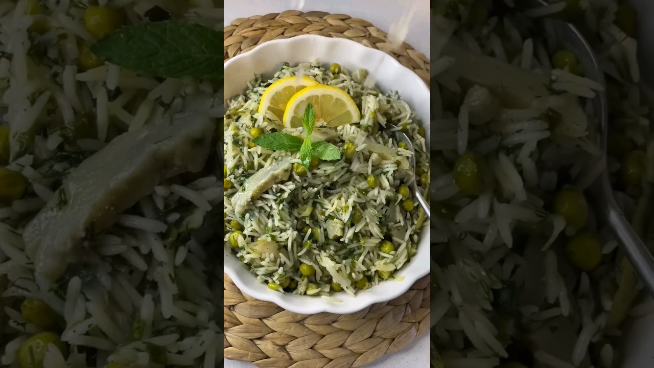 Turkish Rice for Spring | Bahar Pilavı | Recipe #istanbul #pilav # ...