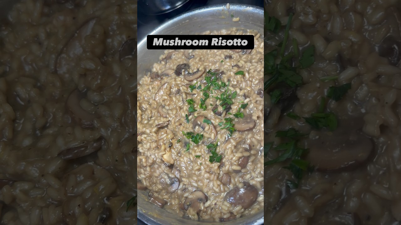 How to Make Mushroom Risotto - Dining and Cooking