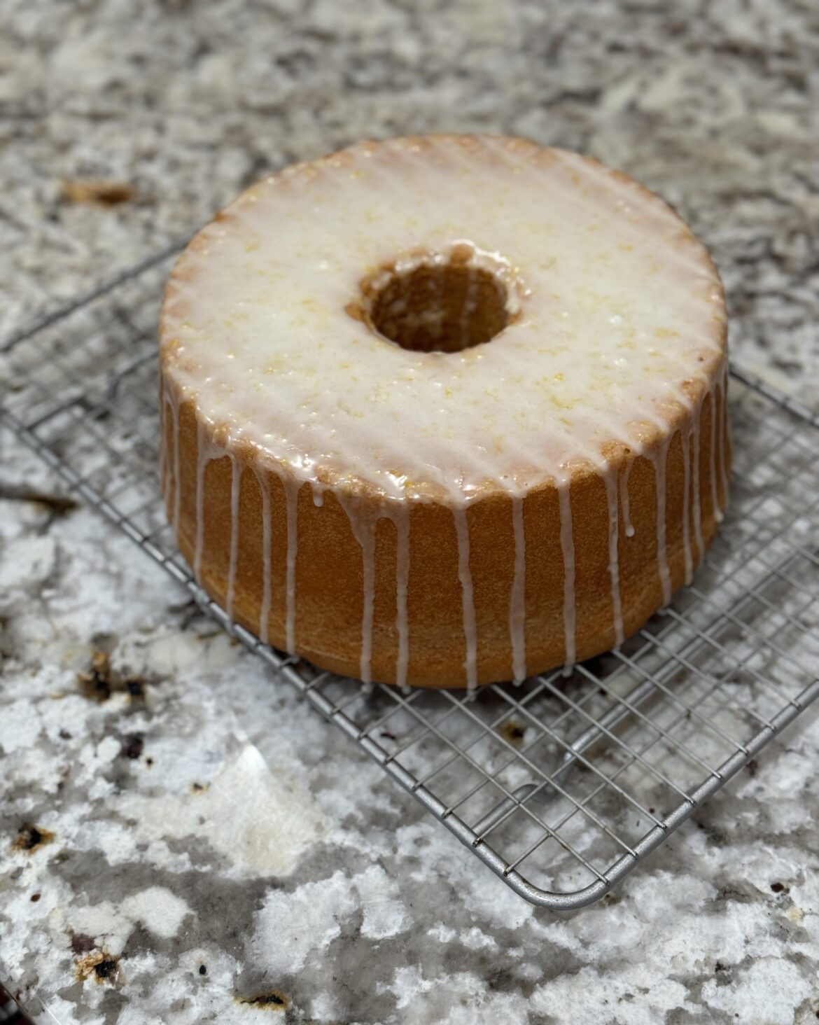 Homemade Iced Lemon Pound Cake - Dining and Cooking