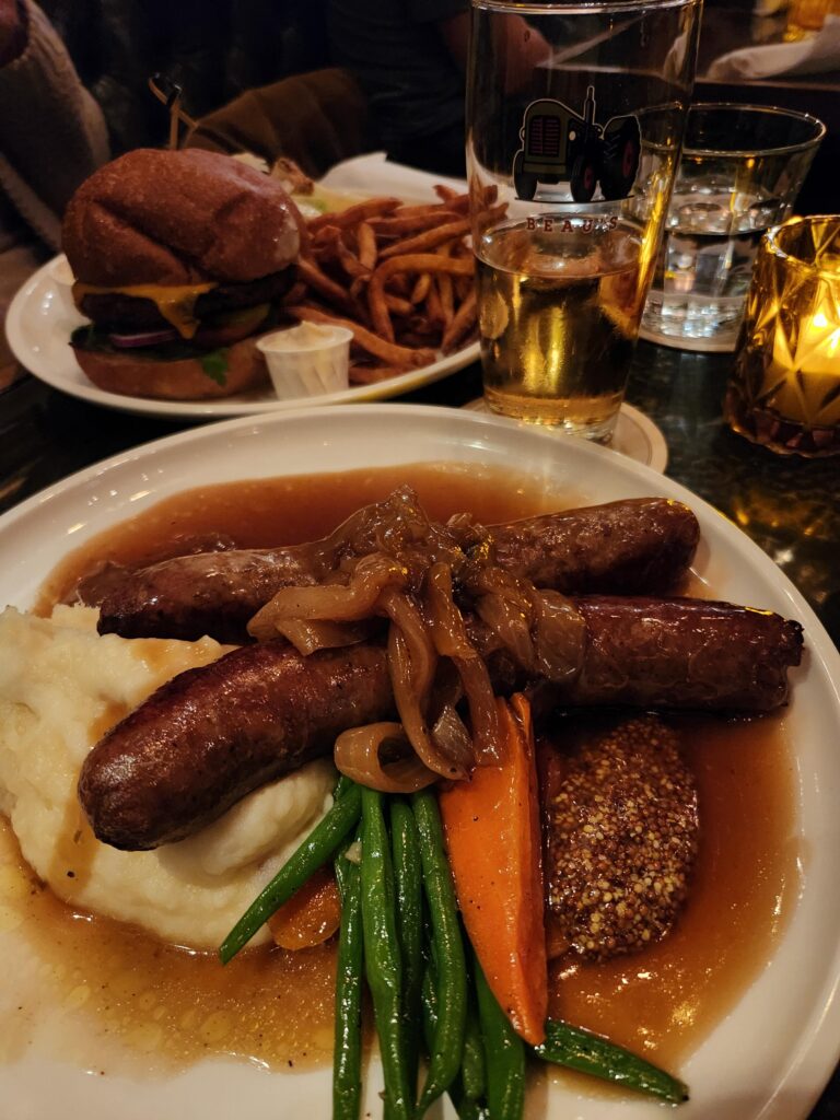 Fancy Bangers + Mash from House On Parliament at 10:30pm - Dining and ...