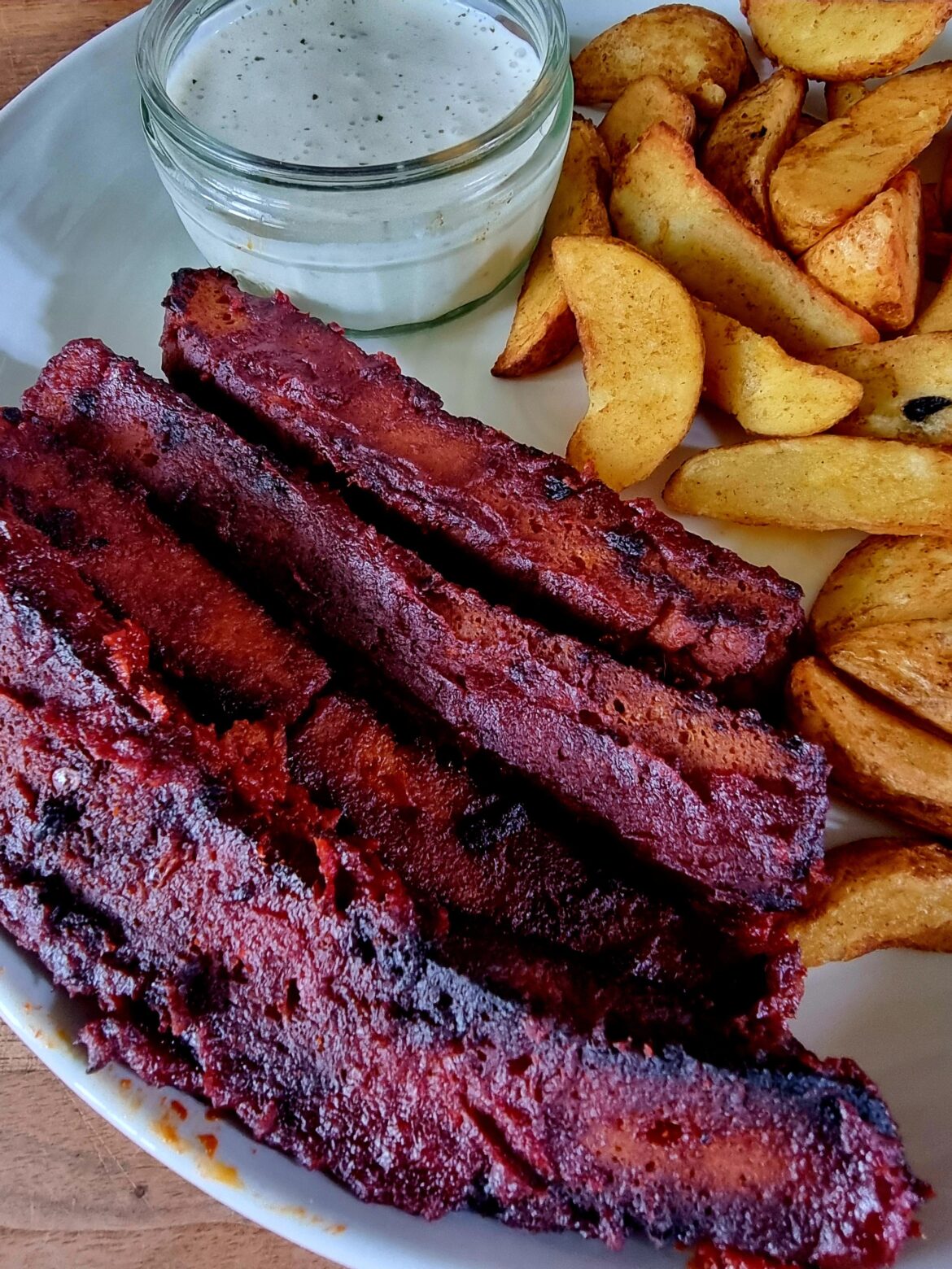 Home-made seitan ribs - Dining and Cooking