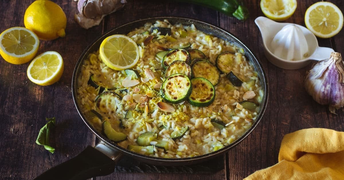 lemony zucchini risotto - Dining and Cooking