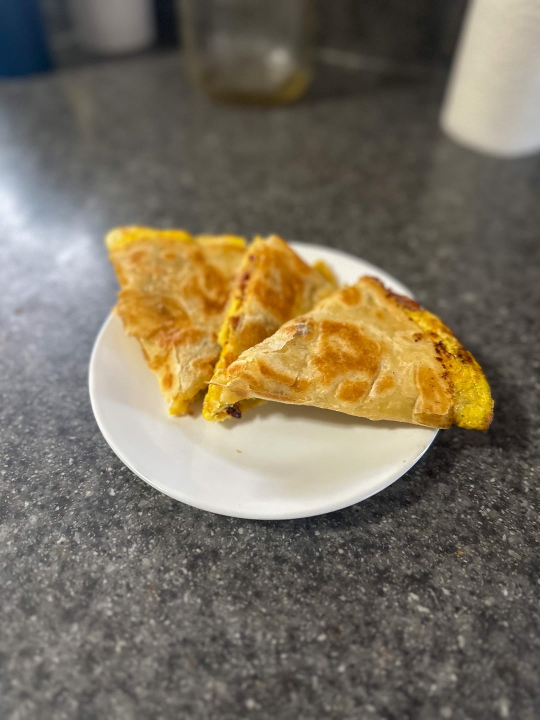 Bacon, egg, cheese-dilla - Dining and Cooking