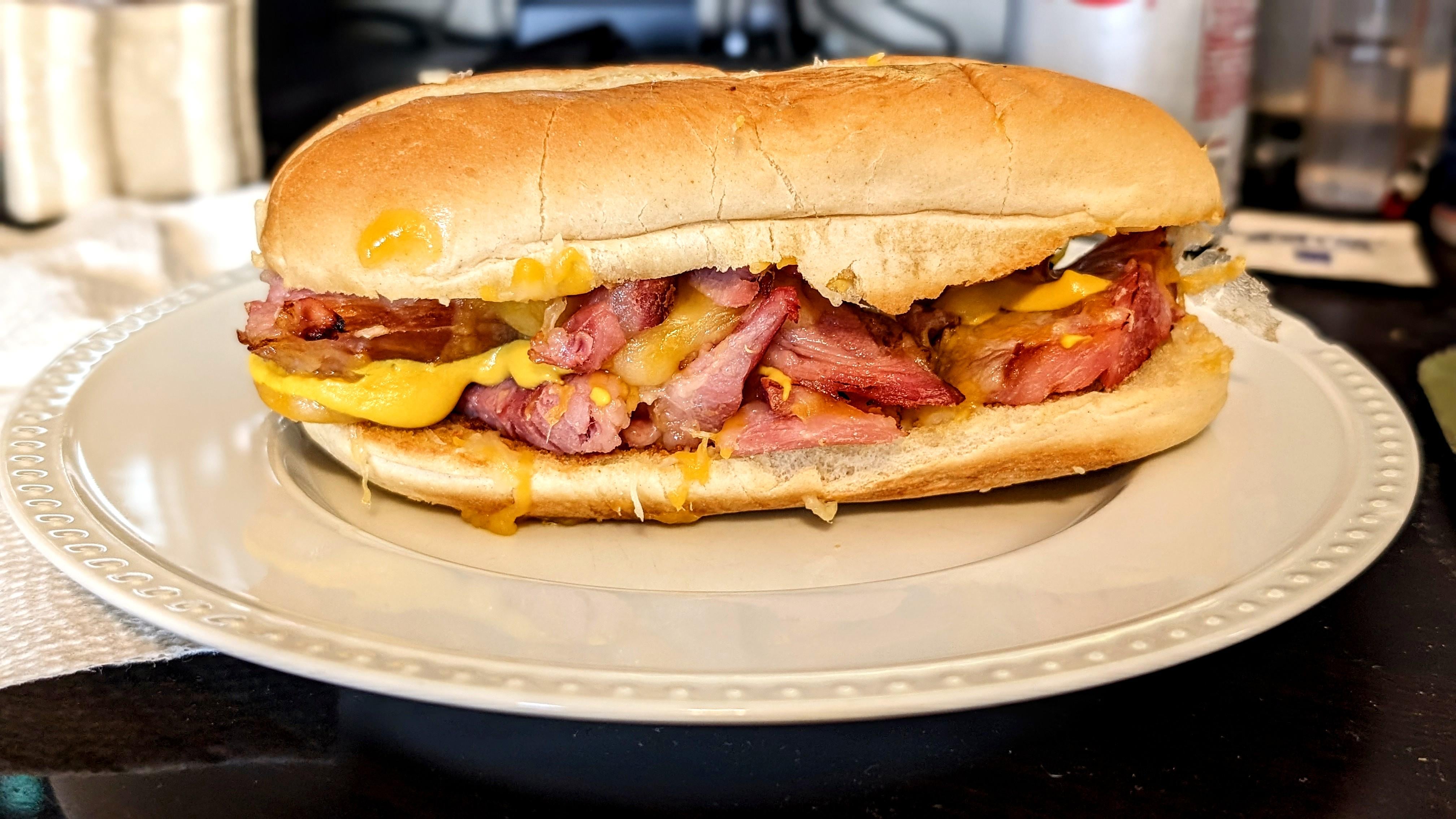 Easter leftovers hamwich - Dining and Cooking