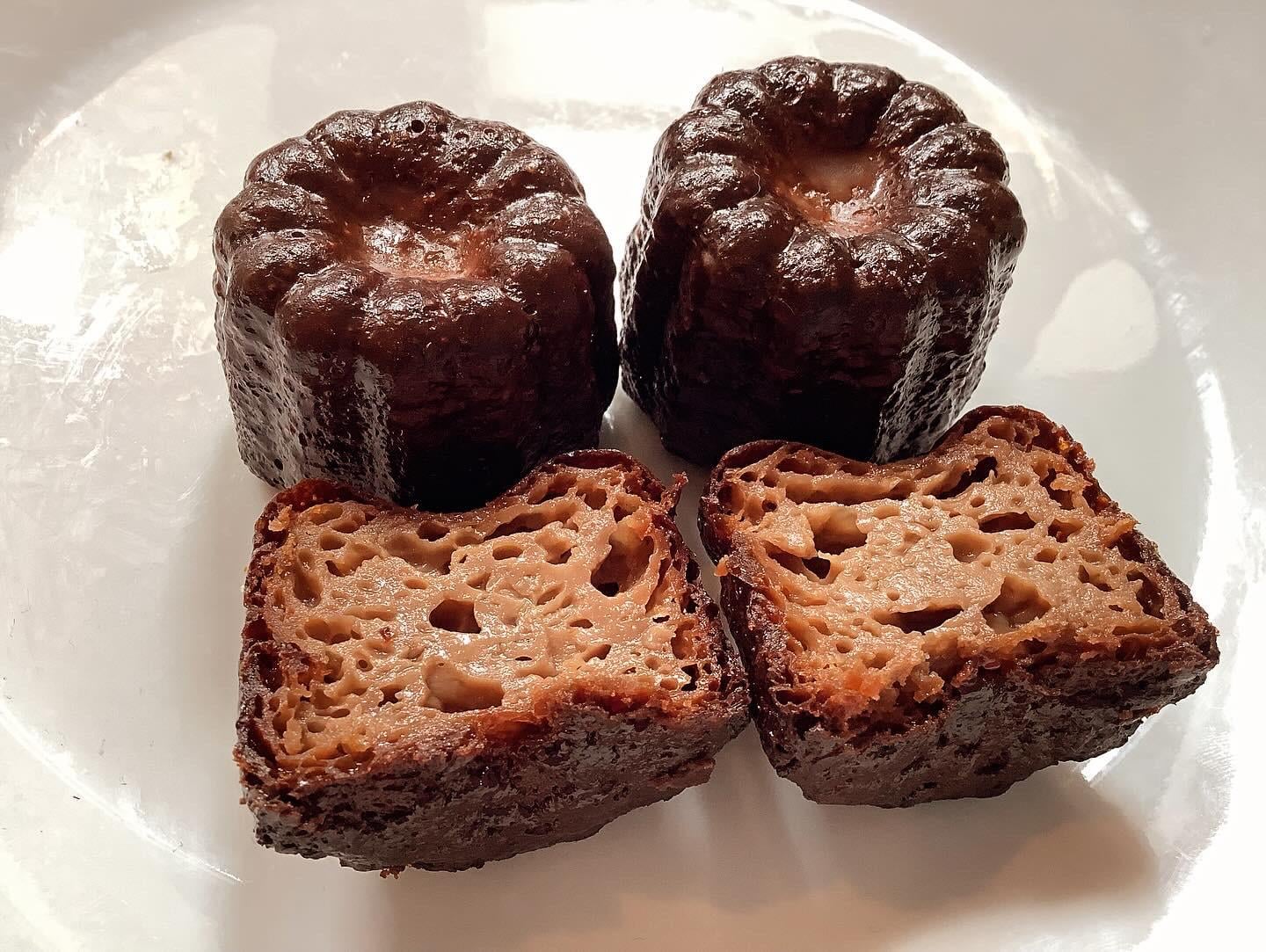 Homemade Chocolate Canelé - Dining and Cooking
