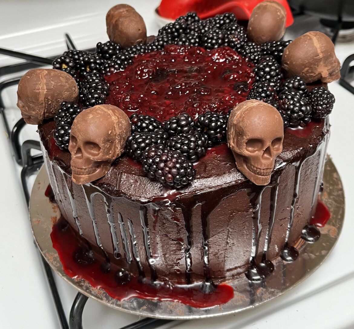A cake I made from scratch for my boyfriend - Dining and Cooking