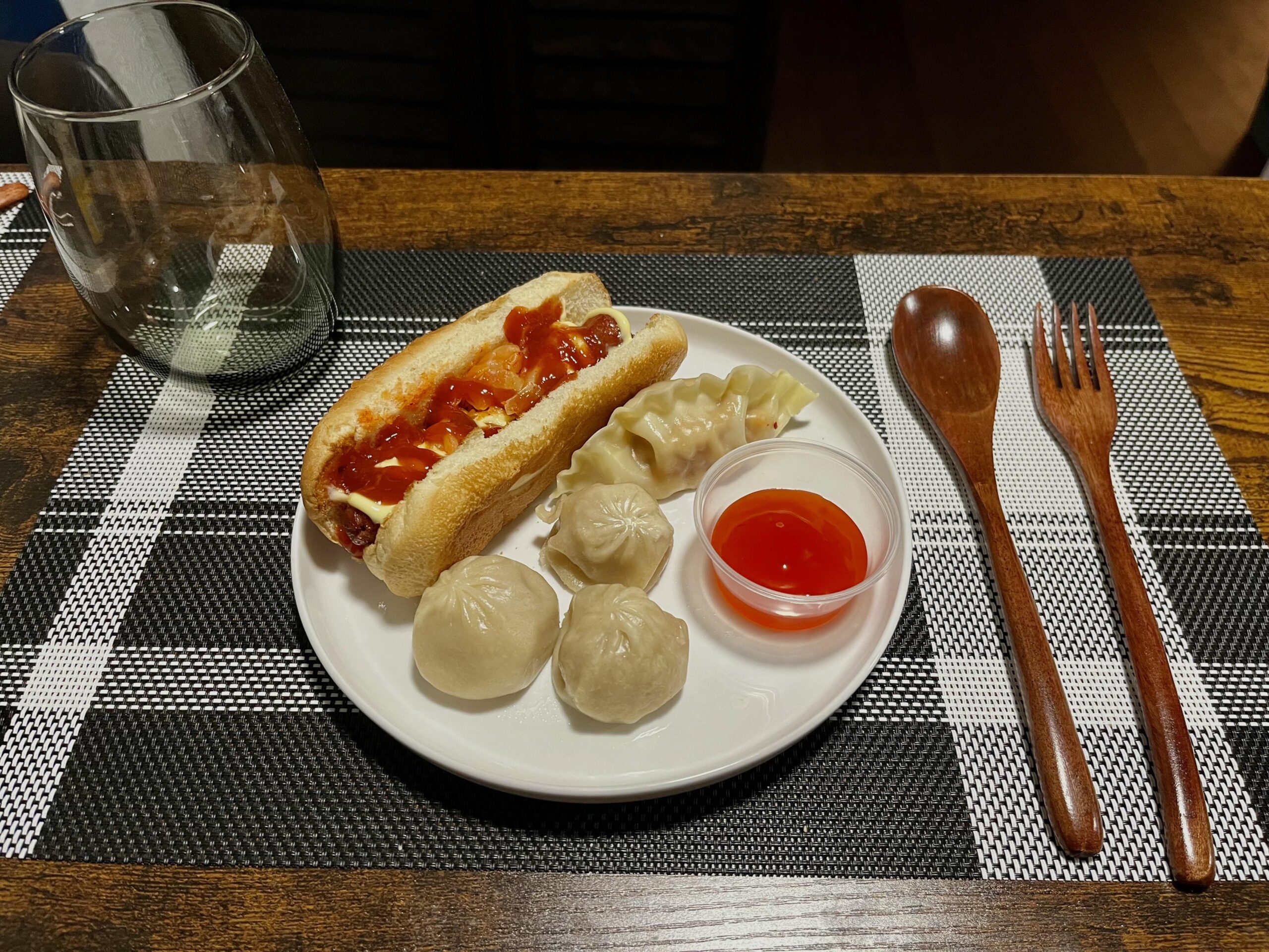 Kimchi Dog & Dumplings - Dining and Cooking
