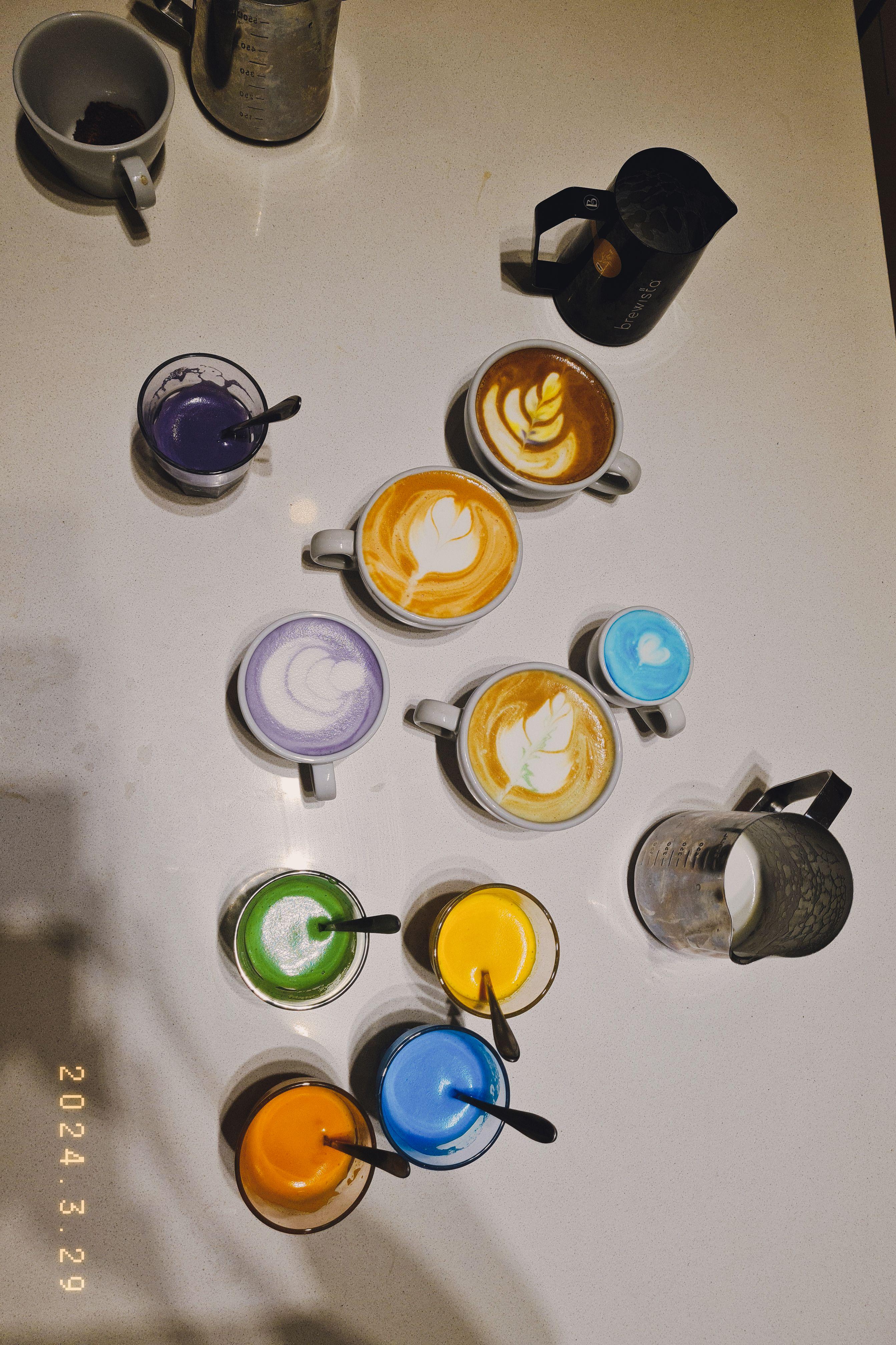 Colors Latte art - Dining and Cooking