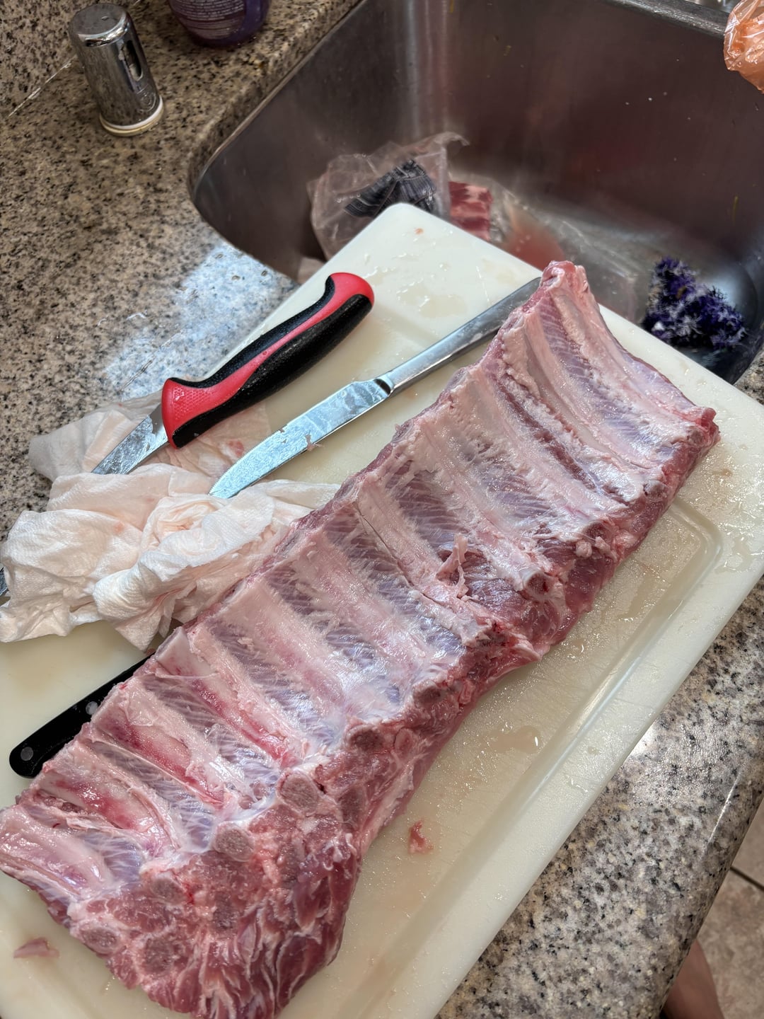 Has the membrane been removed from these? - Dining and Cooking