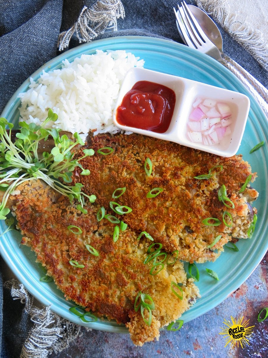 Tortang Talong aka Smoked Crispy Eggplant - Dining and Cooking