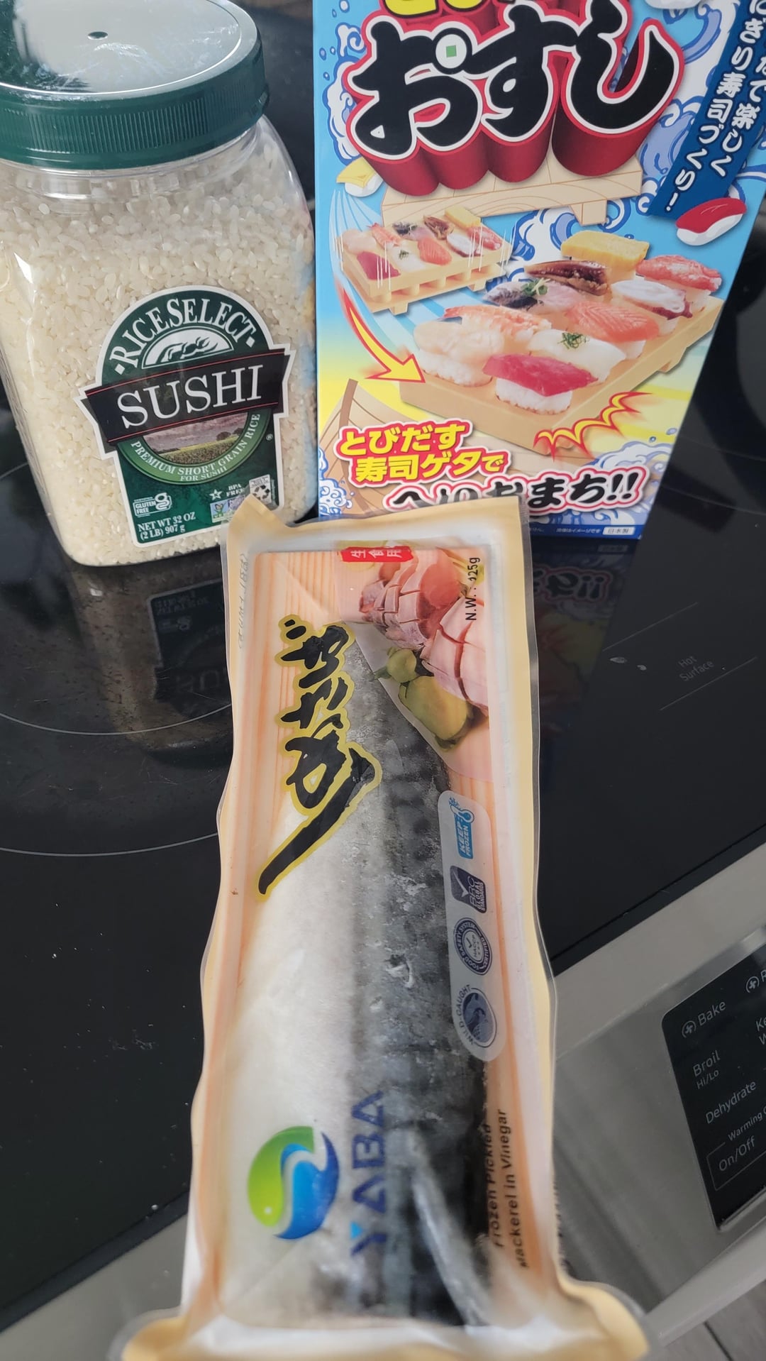 First Time Making Nigiri With Pop Up Thing - Dining and Cooking
