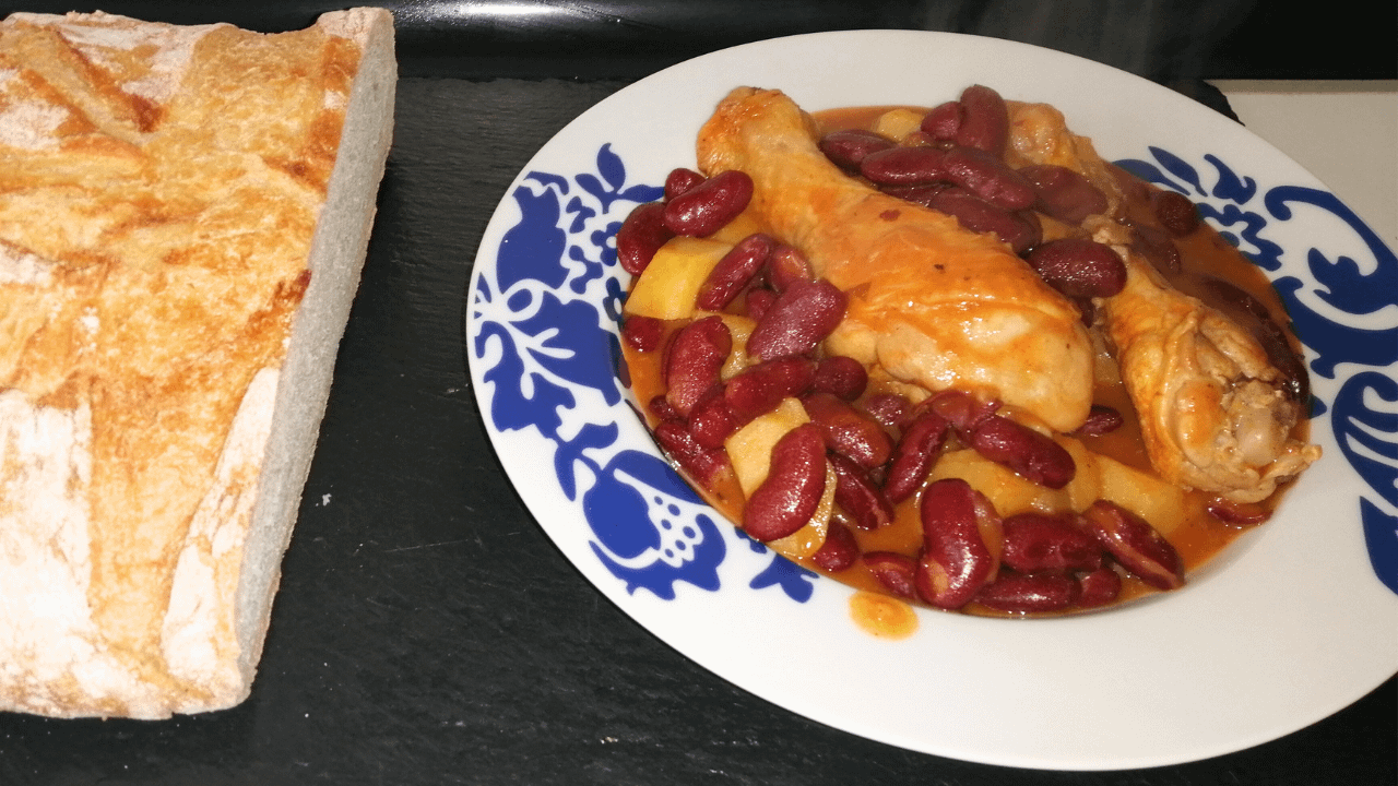 Red Beans and Chicken Stew | Simple 45 Minute Recipe - Dining and Cooking