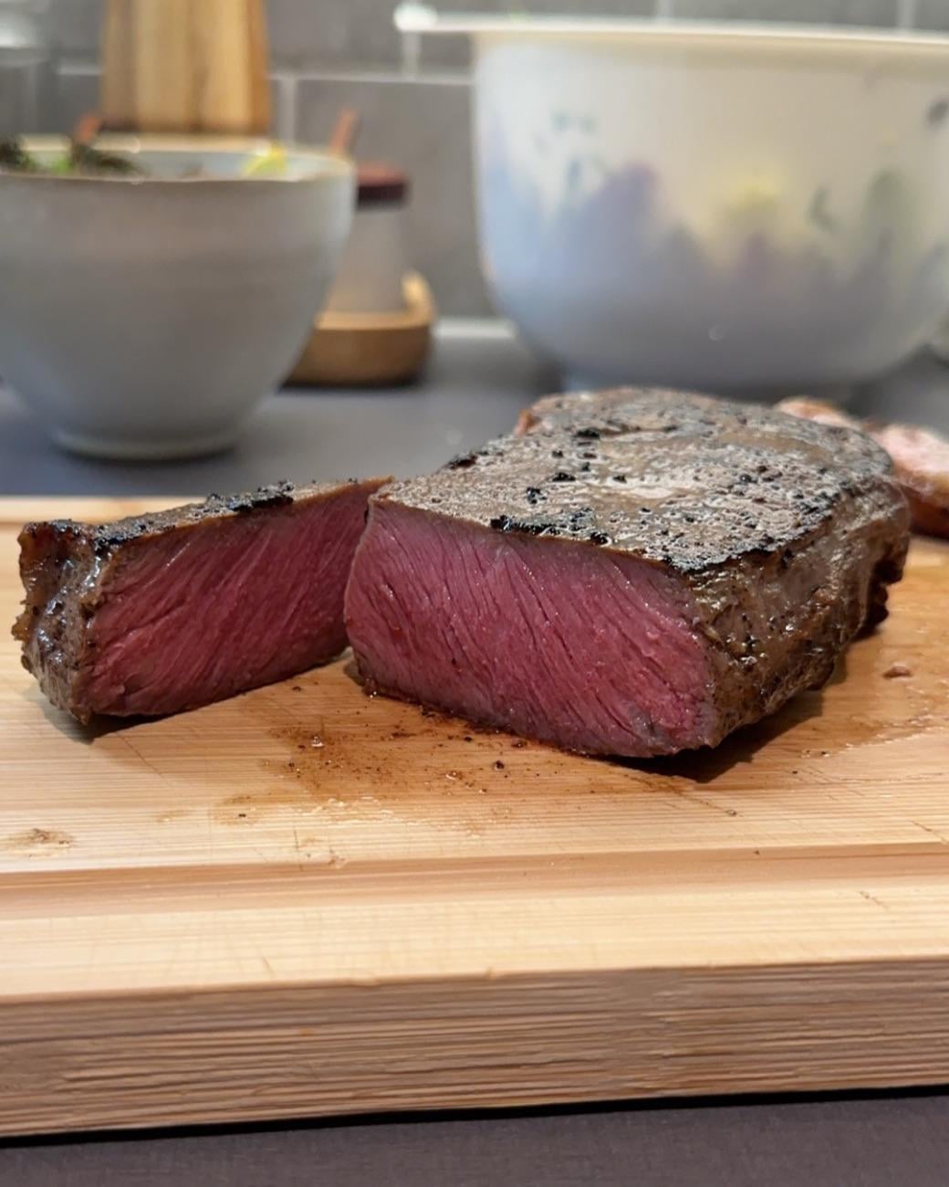 Celebrating my girlfriend’s birthday! She wanted it medium rare, do you ...