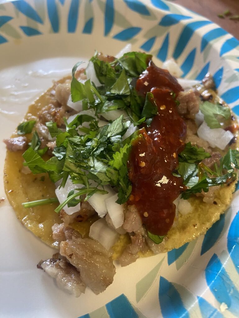 Homemade Suadero on tortillas from scratch - Dining and Cooking