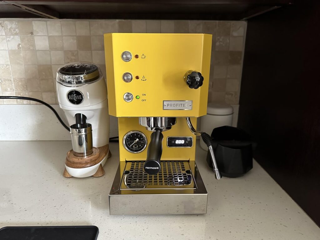 How do you guys feel about my new Profitec Go in yellow? - Dining and ...