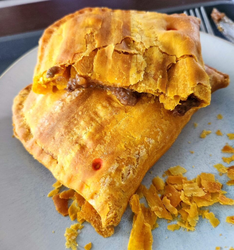 [I ate] locally made Jamaican Beef Patties - Dining and Cooking