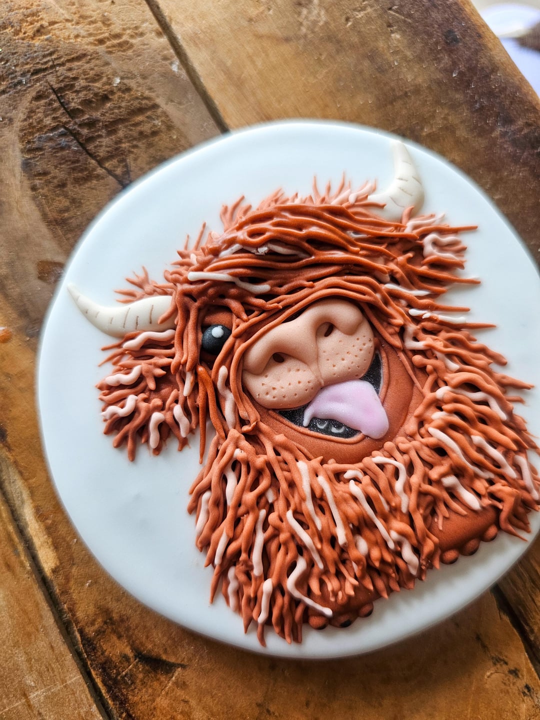 Birthday cookies for a Highland cattle-lovin woman ♡ - Dining and Cooking