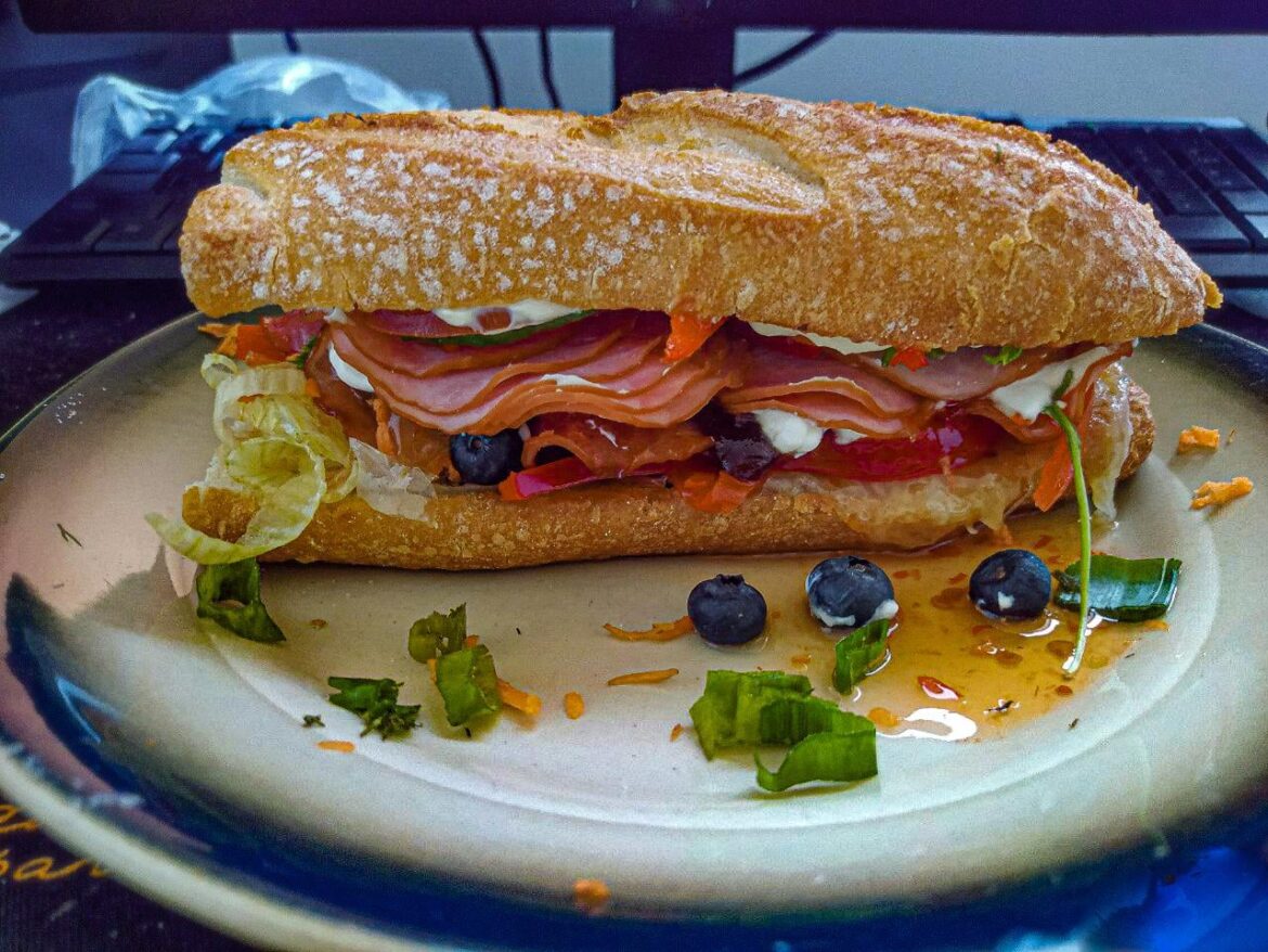 My first ever homemade sub - Dining and Cooking