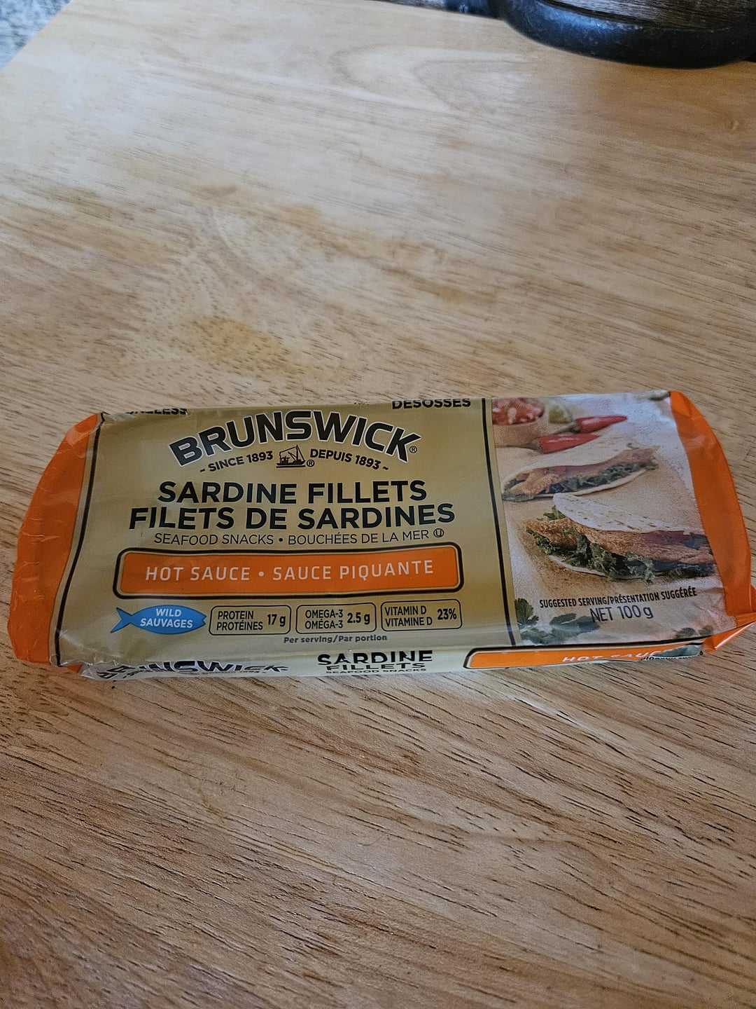 Brunswick Sardine Fillets In Hot Sauce - Dining and Cooking
