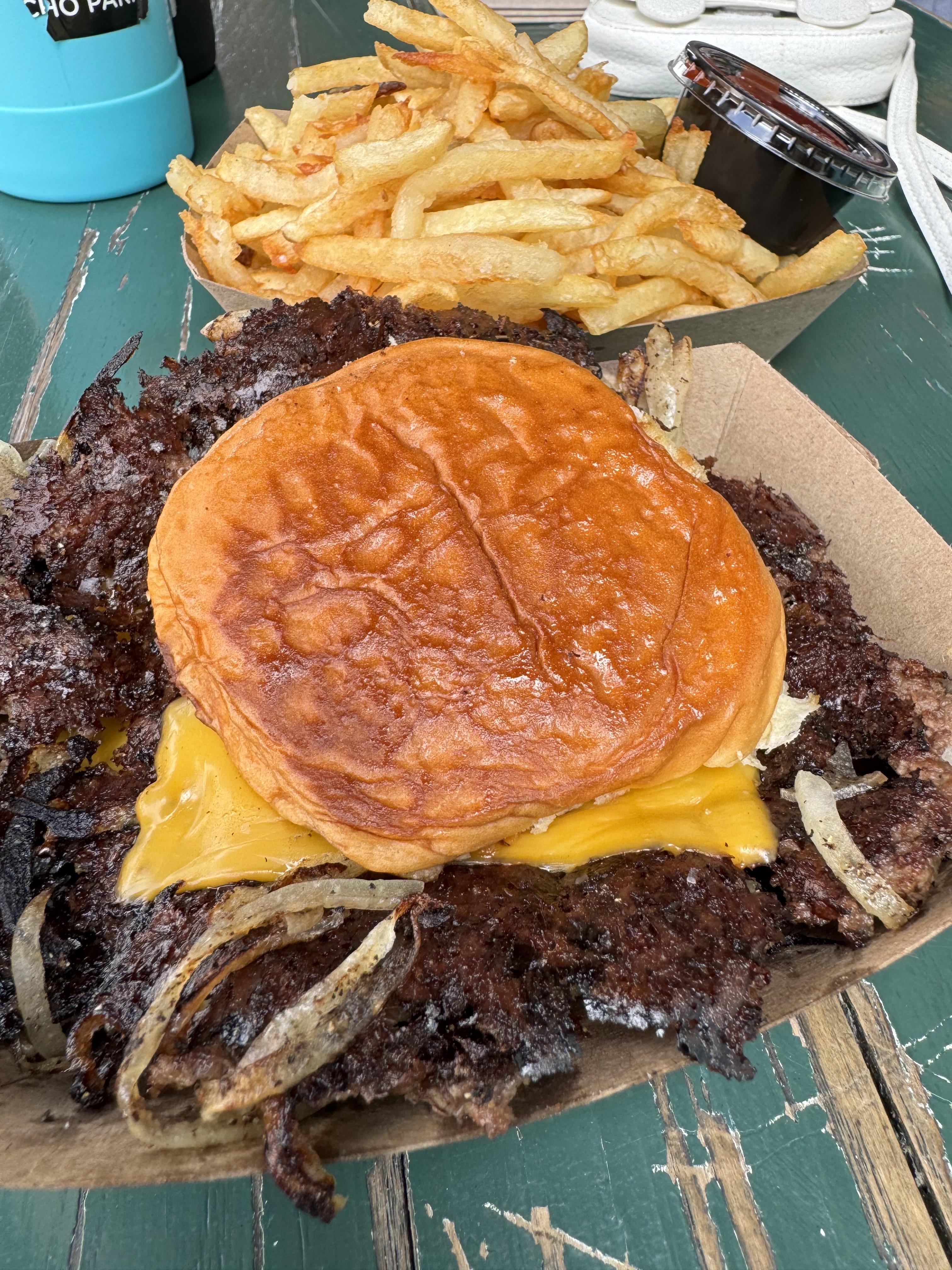 Burger She Wrote served me THE flattest burger I’ve ever had, it was ...