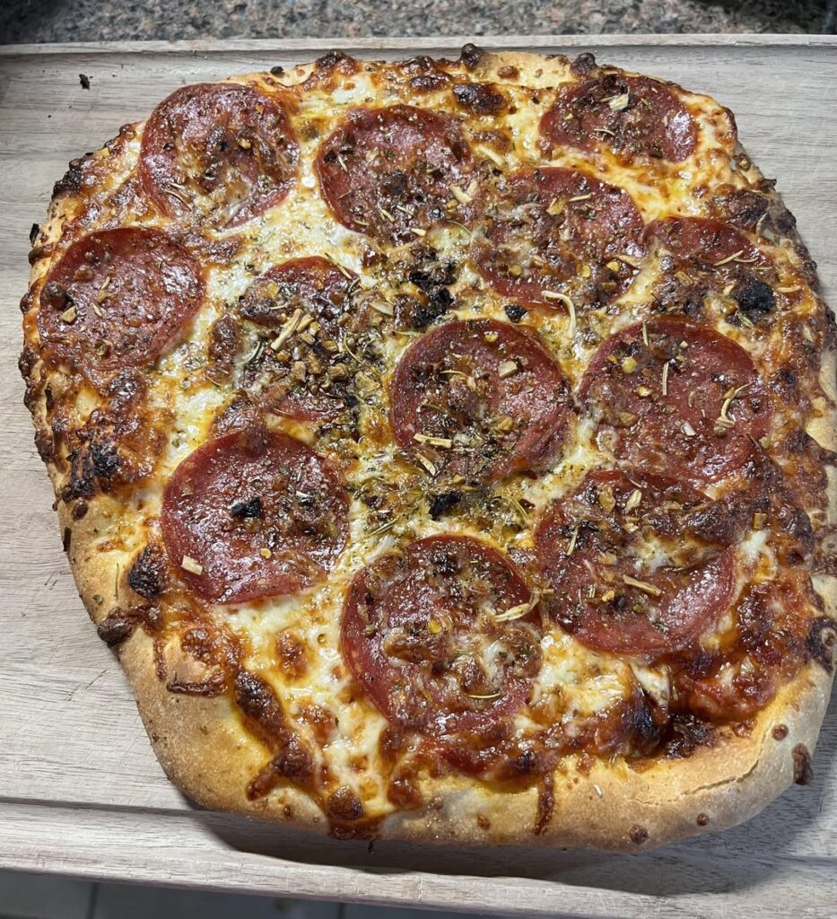 Thin crust Chicago style pizza - Dining and Cooking