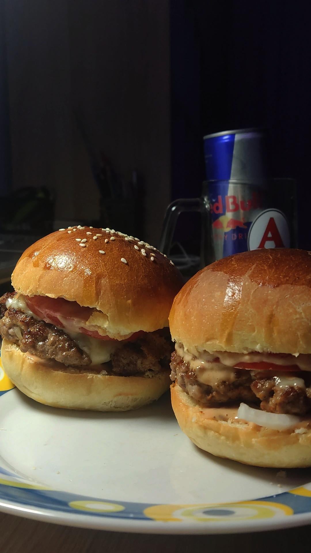 [homemade] burgers with homemade brioche buns - Dining and Cooking