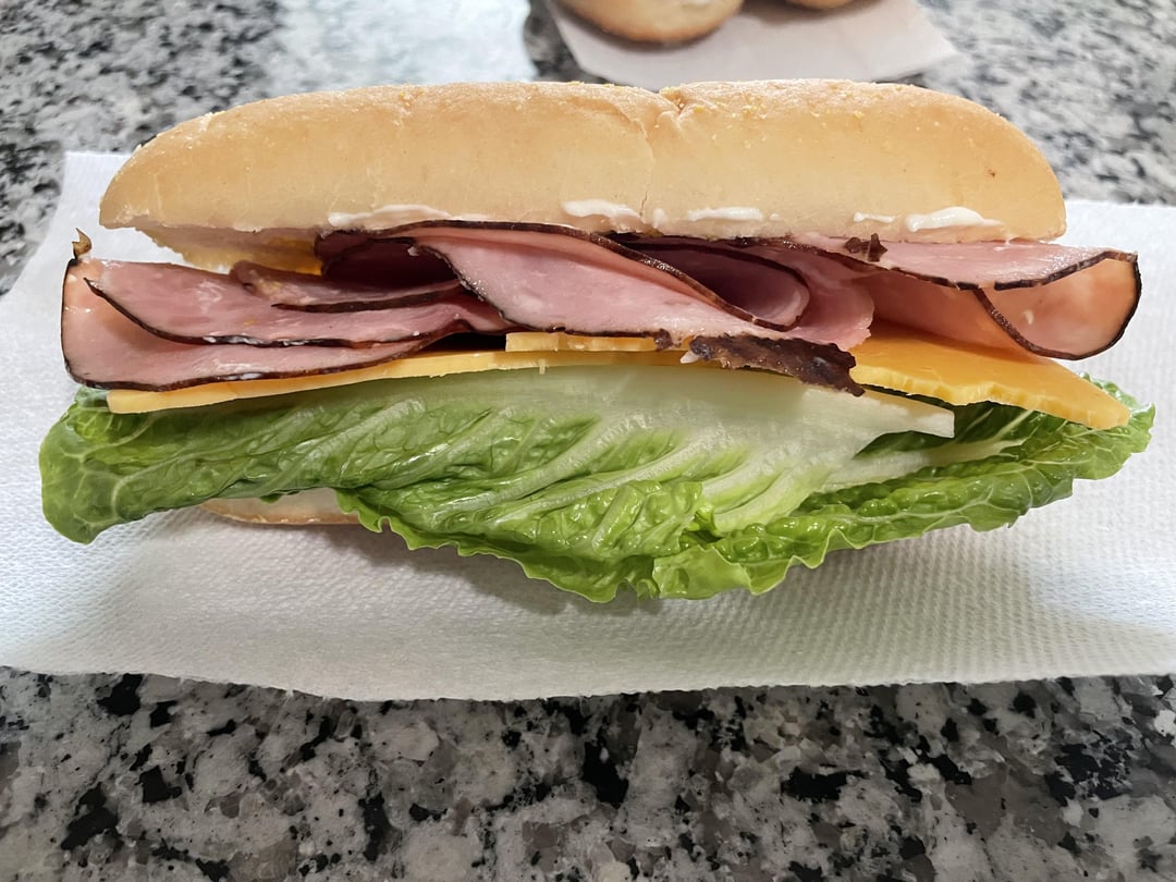 My basic ham sammy - Dining and Cooking