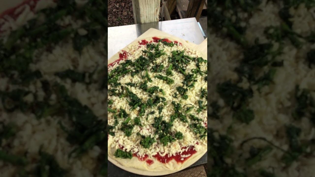 Sausage And broccoli rabe With mushrooms and extra grande mozzarella ...