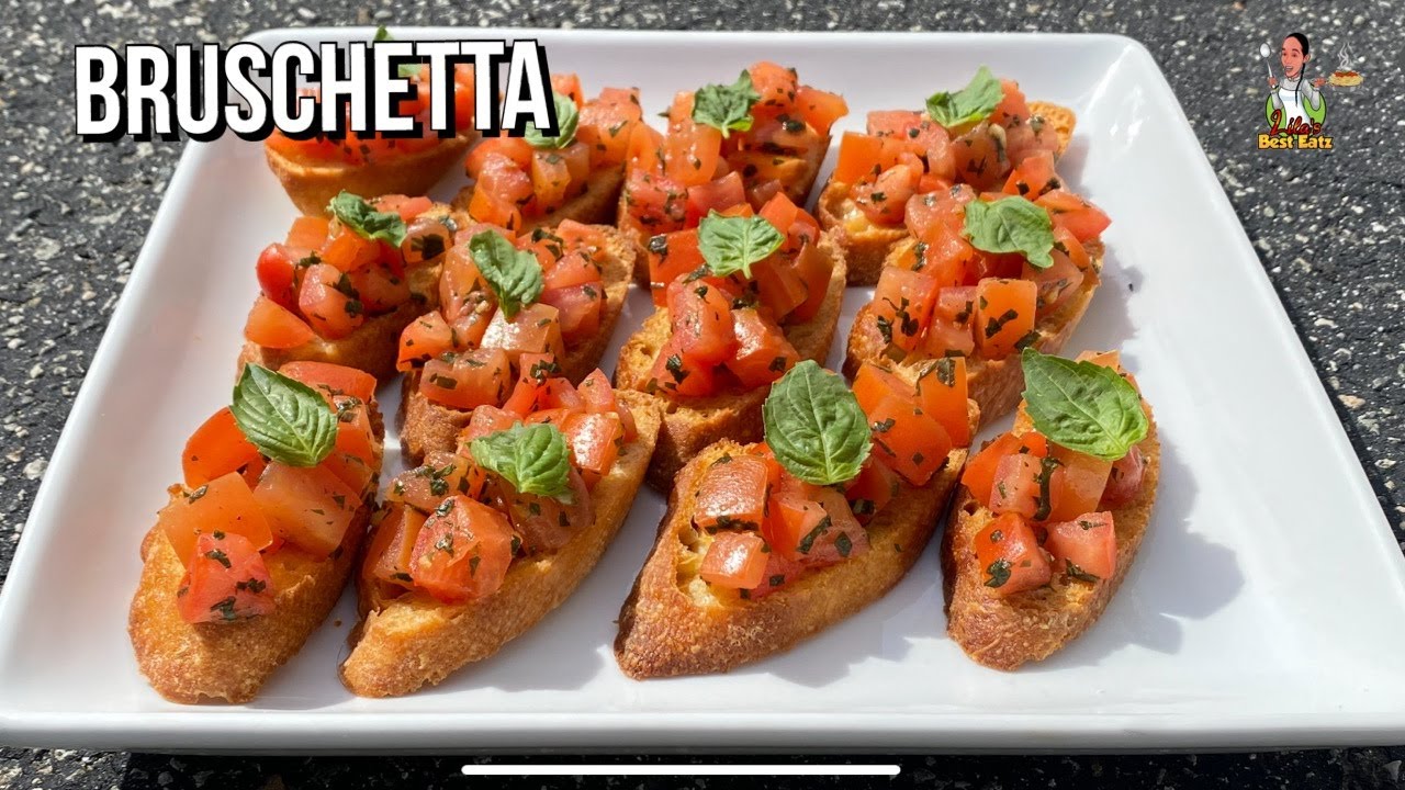 How To Make Bruschetta | Quick and Simple Italian Bruschetta Recipe ...