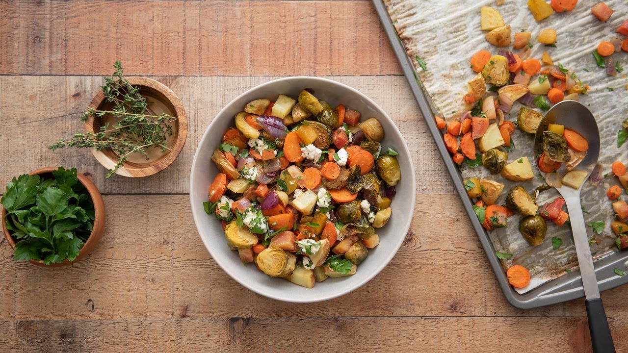 Maple Roasted Vegetables Recipe - Dining and Cooking