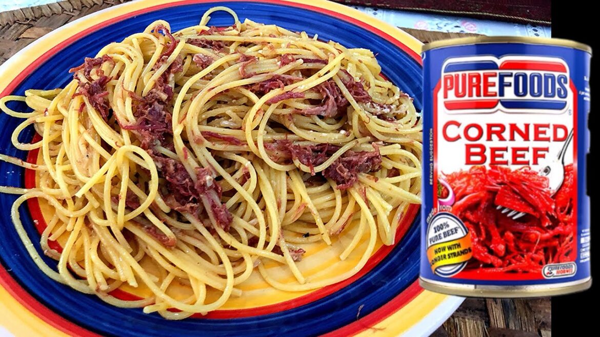 Pasta Carbonara with Purefoods corned beef a unique recipe - Dining and ...