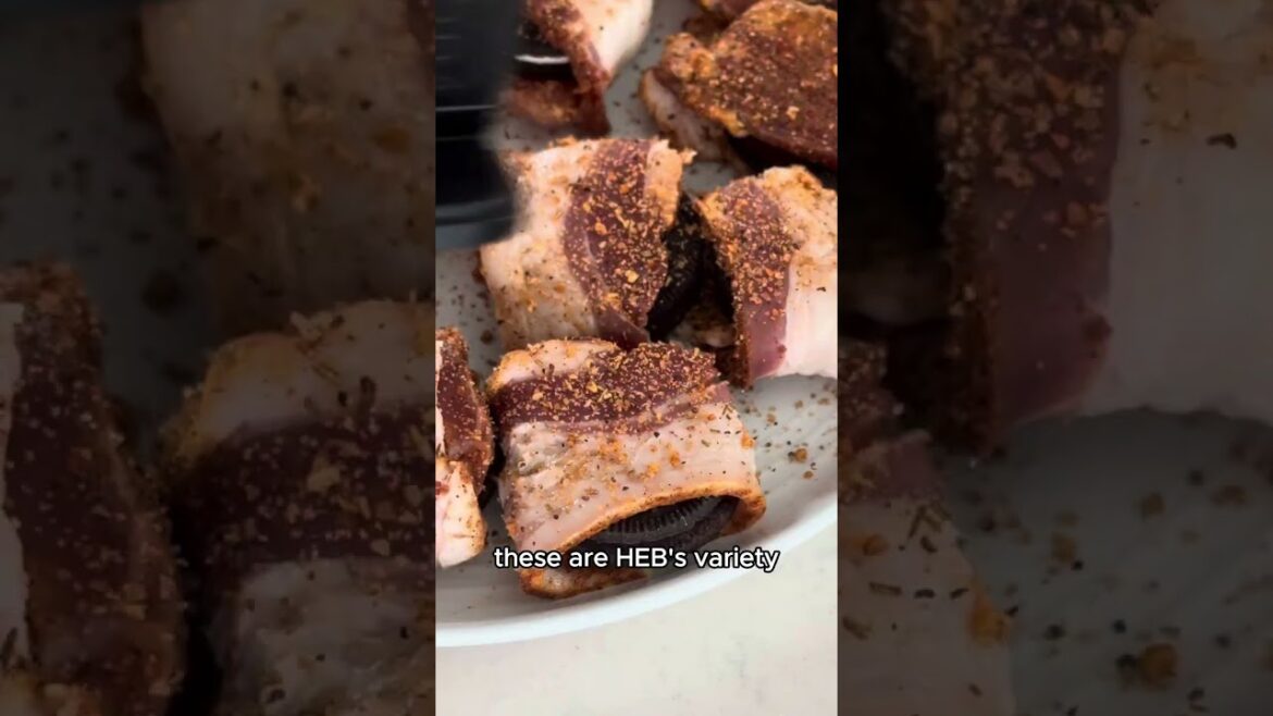 Traeger Smoked Oreos with HEB Campfire Bacon - Dining and Cooking