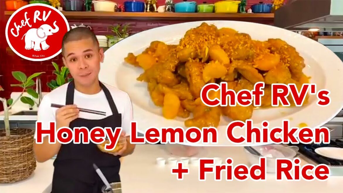 HONEY LEMON CHICKEN + FRIED RICE - Dining and Cooking