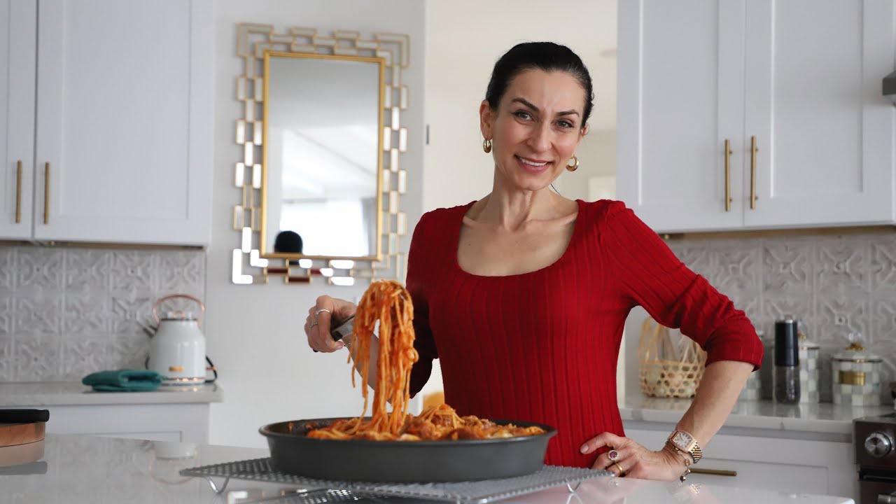 The Ultimate Spaghetti and Meatball | My Version | Heghineh Cooking ...