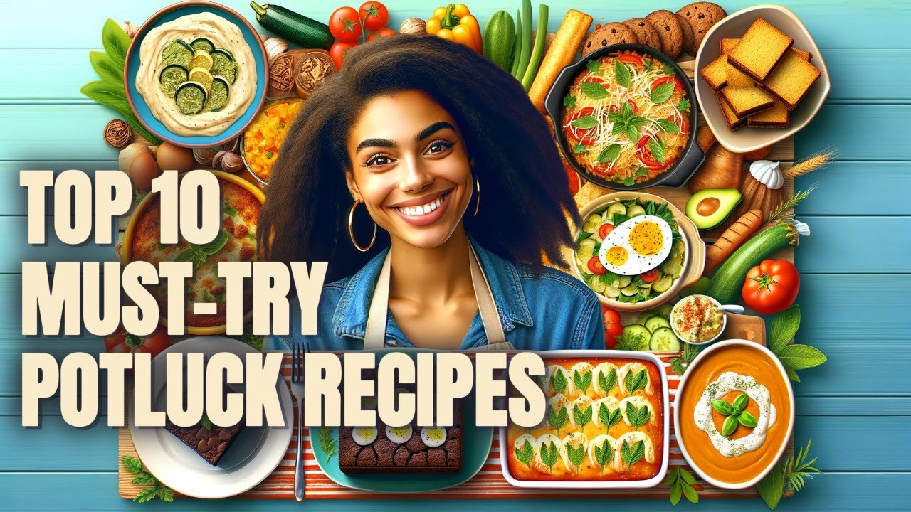 Top 10 Must-Try Potluck Recipes: Appetizers, Mains, and Desserts ...