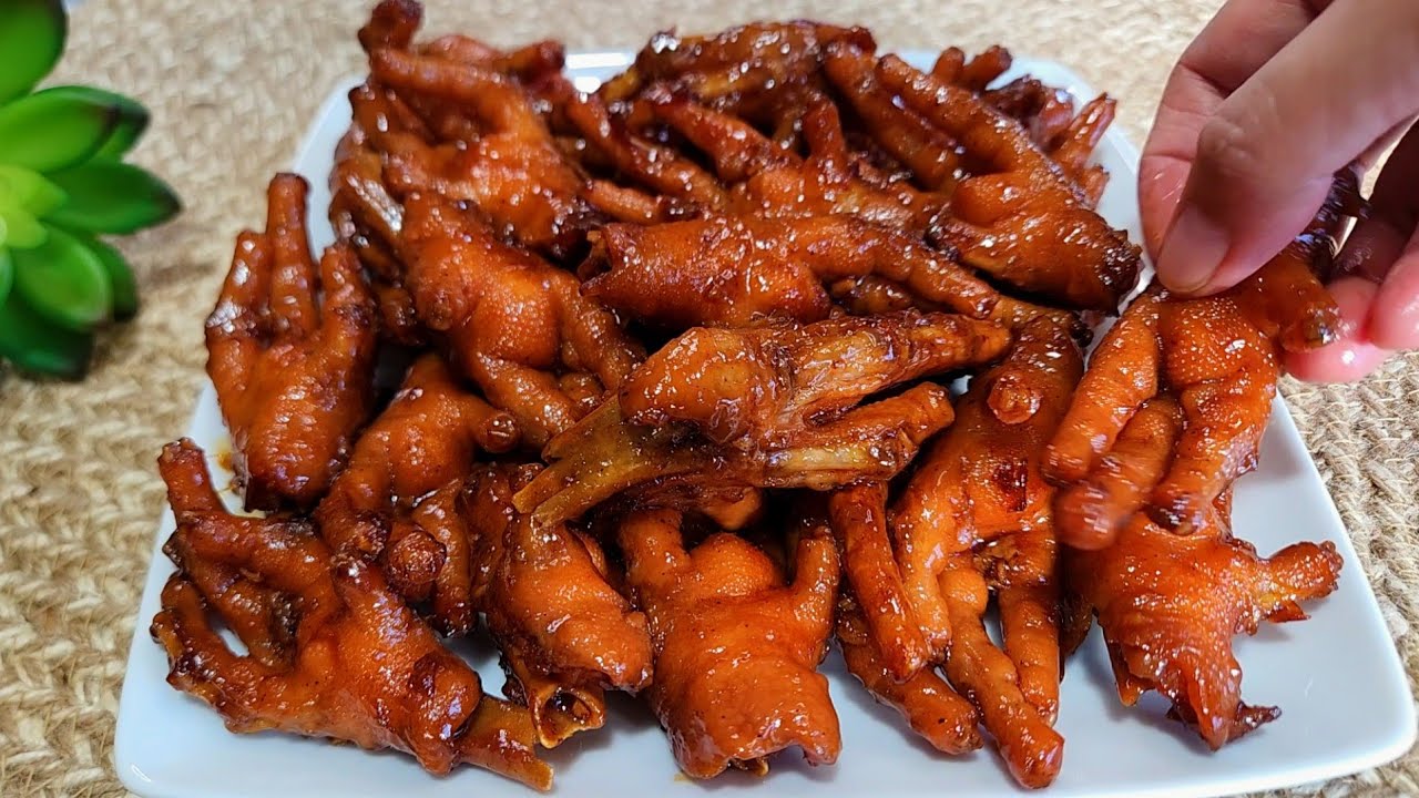 The most delicious recipe for chicken feet! Your friends will be amazed ...
