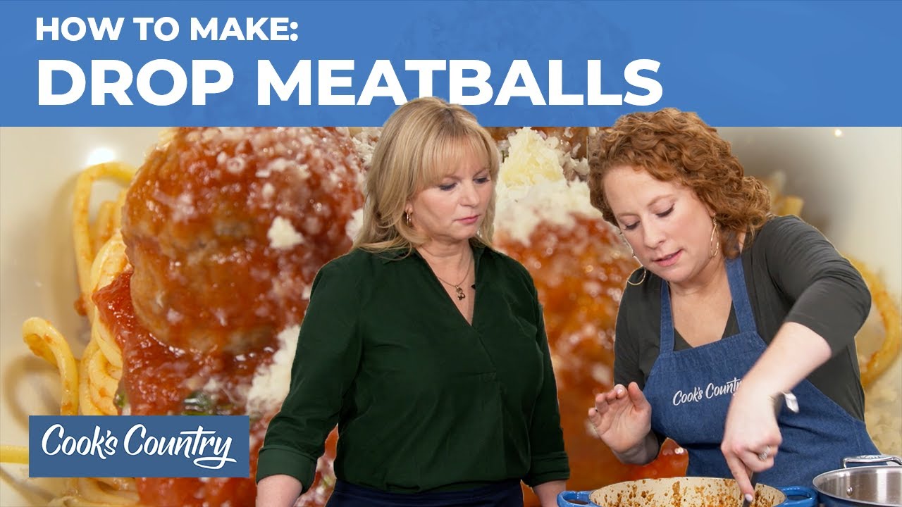 How to Make the Easiest Drop Meatballs - Dining and Cooking