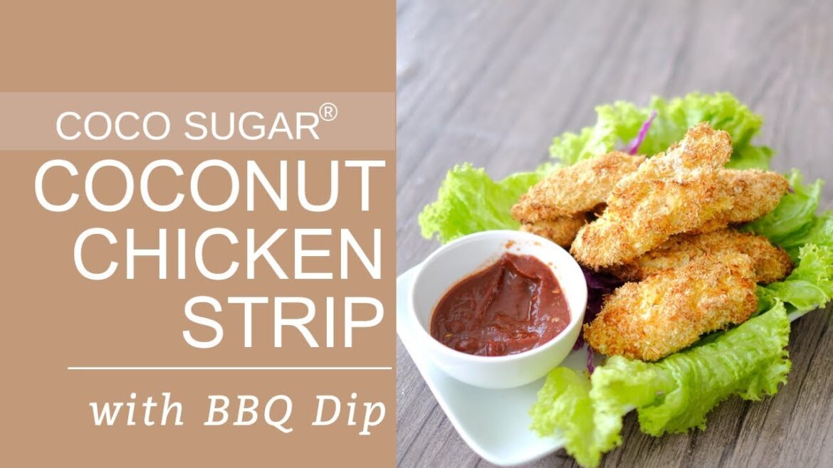 COCONUT SUGAR RECIPE: COCONUT CHICKEN STRIP WITH BBQ DIP - Dining and ...