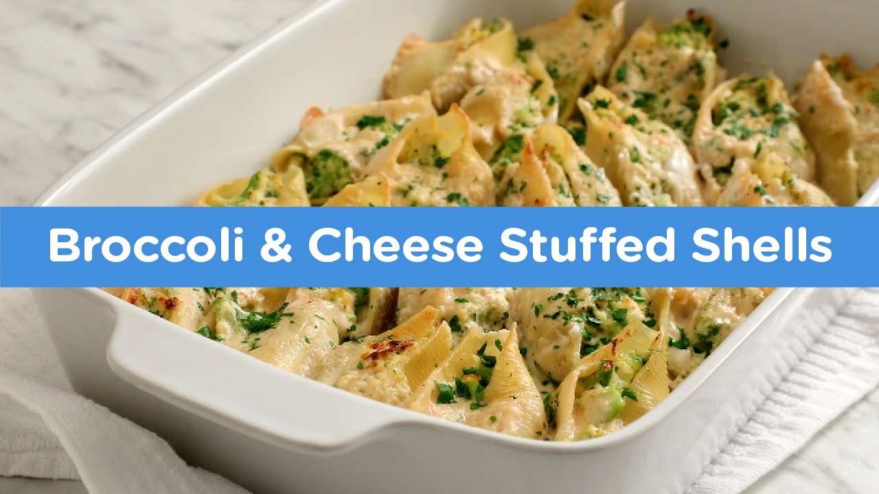 Broccoli and Cheese Stuffed Shells | Kroger - Dining and Cooking